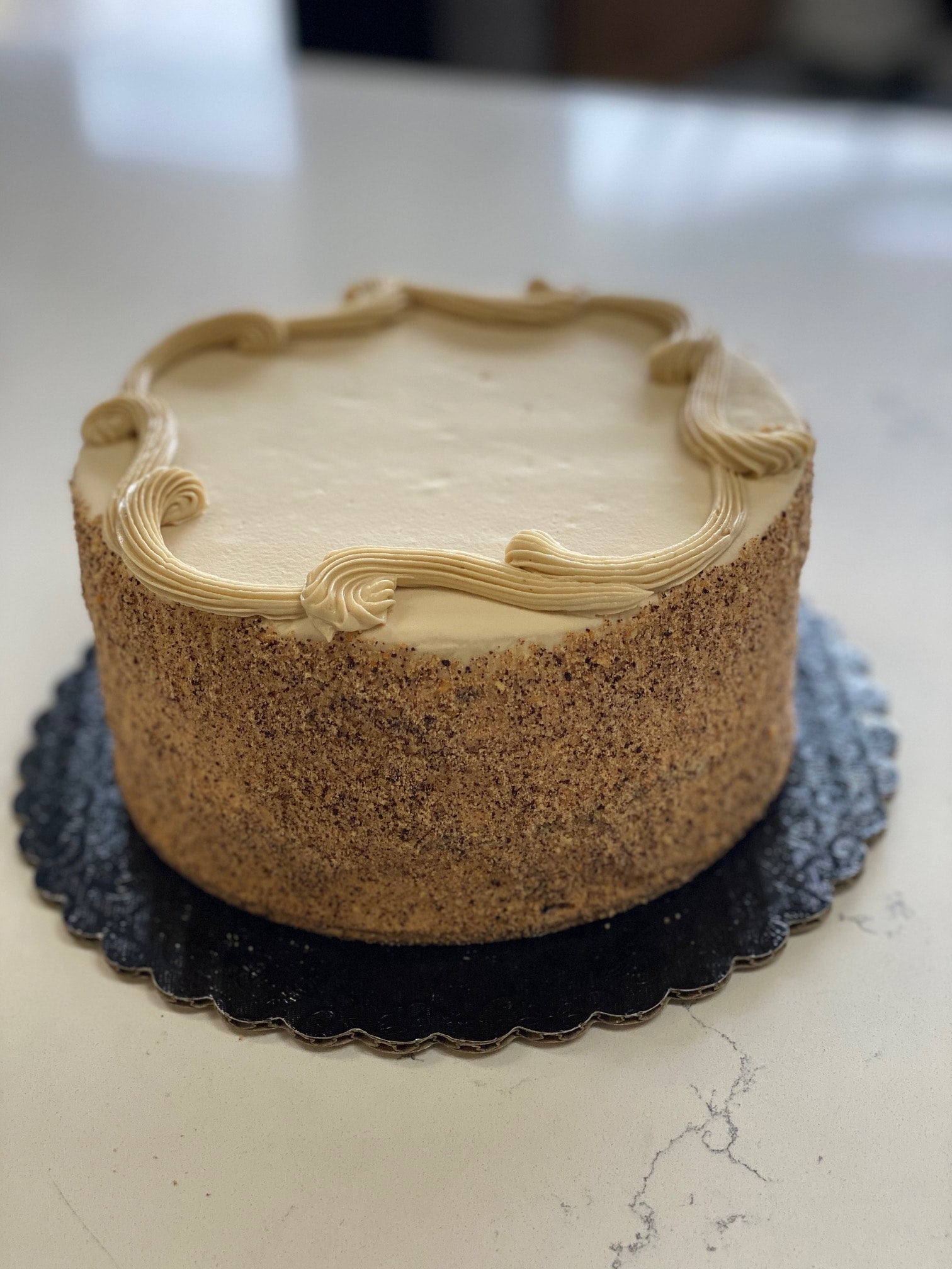 6" House, Mocha Crunch | Your Sweetest Neighborhood Cake Shop!