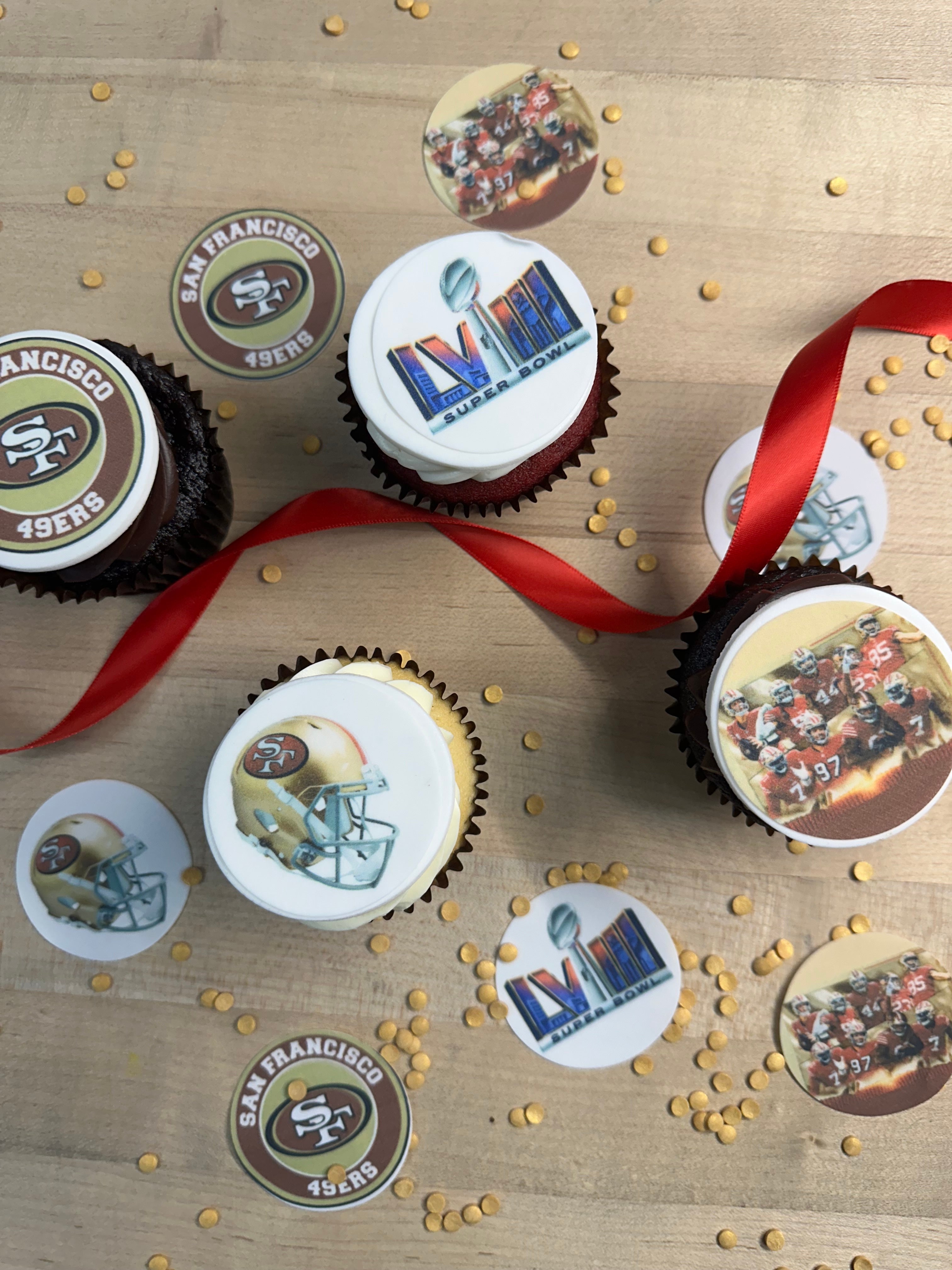 49ers Super Bowl Cupcakes Everyone Still Deserves Cake 49ers Super Bowl Cupcakes Everyone Still Deserves Cake